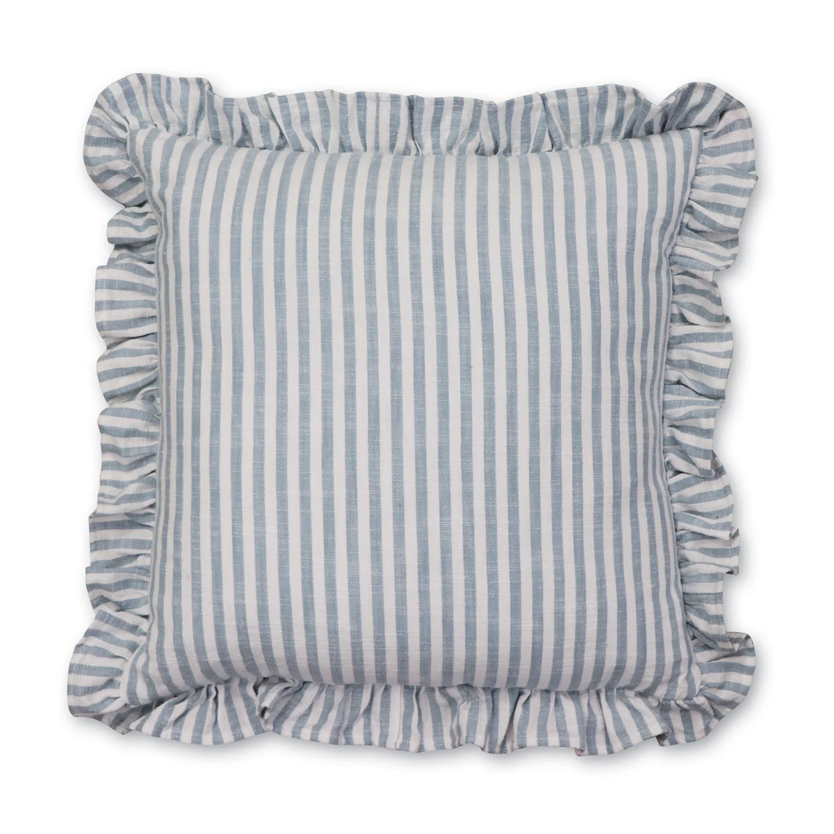 Ruffles Blue Cushion – Nutmeg Home